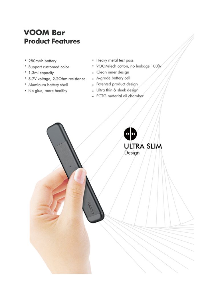 VOOM BAR - Experienced Electronic cigarette supplier