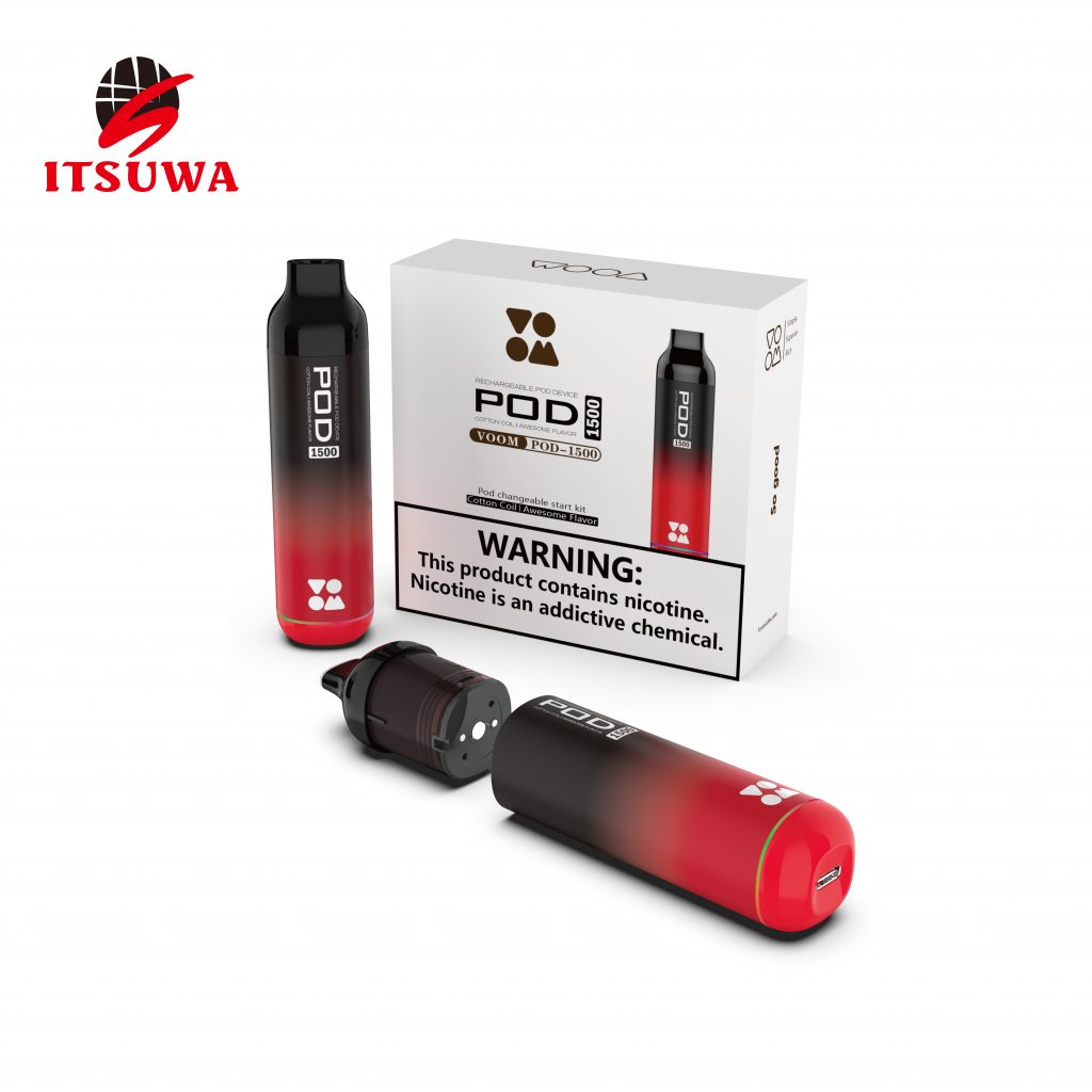 VOOM POD 1500 - Experienced Electronic cigarette supplier